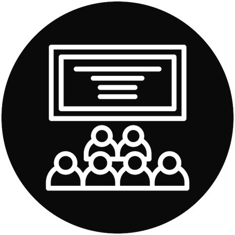 Premium Vector Class Vector Icon Illustration Of School Iconset