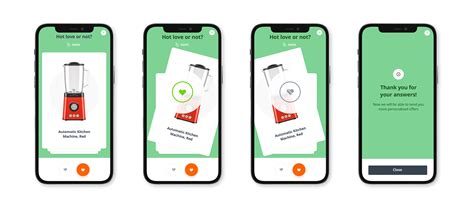 Personalized In App Campaign With Likedislike Swipe Feature Synerise Hub
