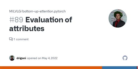 Evaluation Of Attributes Issue Milvlg Bottom Up Attention Pytorch Github