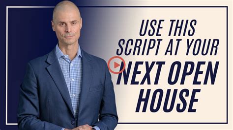 the best open house script… ever lockbox
