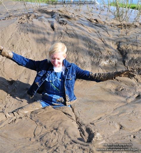 Auroras Dungaree Mudbath First Time Playing In The Mud