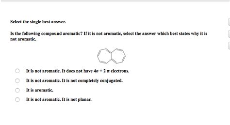 Solved Select The Single Best Answer Is The Following
