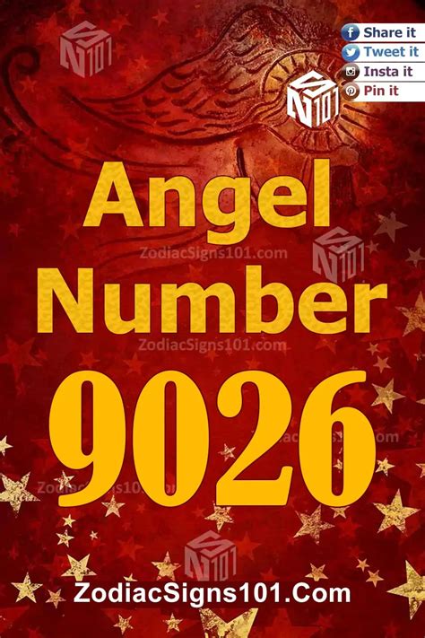 9026 Angel Number Spiritual Meaning And Significance Zodiacsigns101