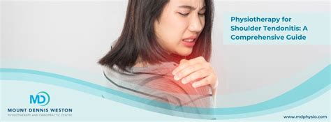 Physiotherapy For Shoulder Tendonitis A Comprehensive Guide Mount