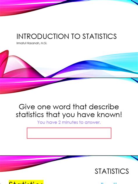 Chapter 01 Intoduction To Statistics Pdf Statistics Level Of Measurement