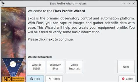 Software Lubuntu With KStars INDI EKOS KStars EKOS INDI Basic Setup And Basic Configuration