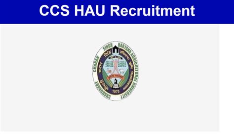 Ccs Hau 382 Trade Apprentice Job Vacancy Apply Online Free Job Alert 2024