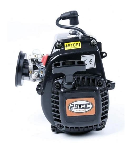 Rovan Complete Engine 4 Bolt 29cc With Walbro Carb Black Knight Rc