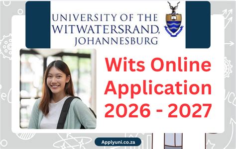 Wits Online Application 2026 2027 University Application 2026