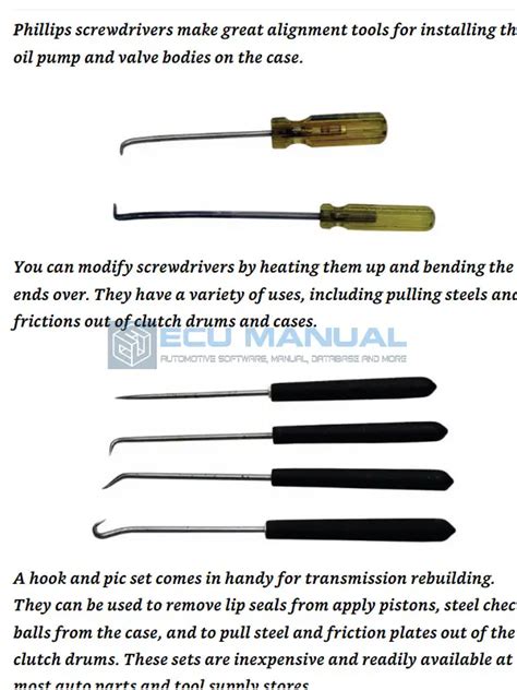 Gm Turbo 350 Transmissions How To Rebuild And Modify