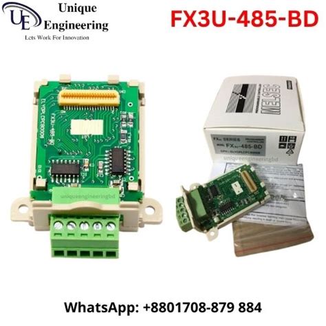 Fx3u 485 Bd Mitsubishi Plc Extension Module Best Seller In Bd