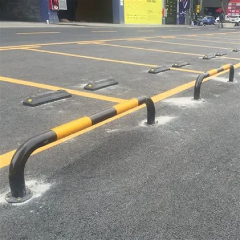定制U型桩隔离桩钢管护栏挡车器带底盘含螺丝配件76 800 600 1 5MM单位根 融创集采商城