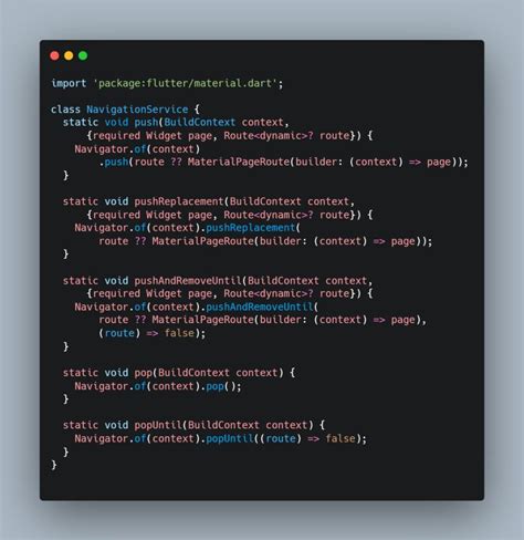 fahad islam on linkedin 🚀 enhance your flutter navigation with this simple service 🚀