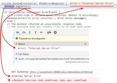Json Angular Error Handlig HttpErrorResponse Has Undefined Status Stack Overflow