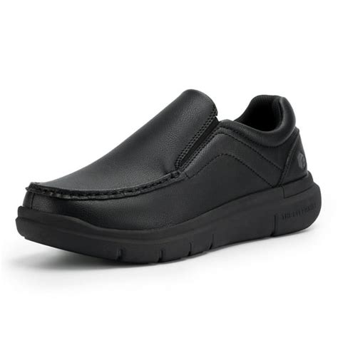 Fitville Mens Extra Wide Slip On Oxford Shoes Leather Loafers Casual