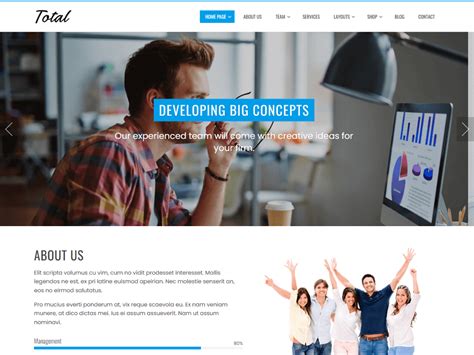 Total Free Multipurpose WordPress Theme WP ATLAS