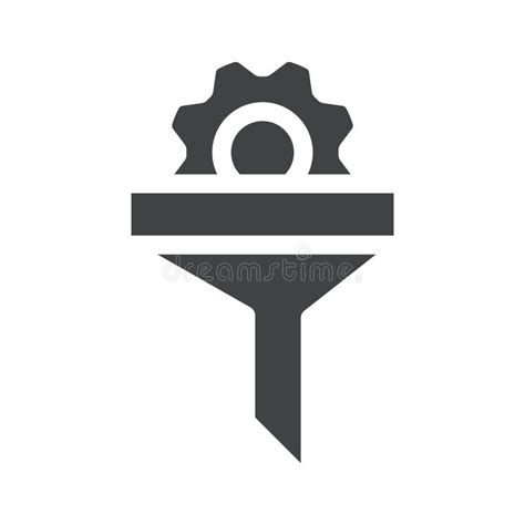 Conversion Rate Optimization Icon Simple Vector Symbol Stock Vector