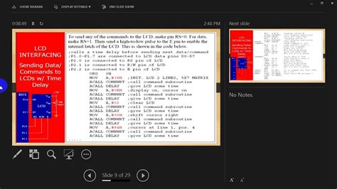 09embedded System Lcd And Keypad Interface To 8051 Microcontroller شرح بالعربى Youtube