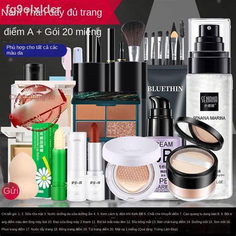 Mua Bộ Mỹ Phẩm Nam Trọn Bộ Trang điểm Cho Nam Học Viên Mới Bắt đầu Trọn