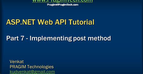 Sql Server Net And C Video Tutorial Implementing Post Method In Asp