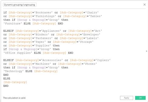 Dynamically Grouping And Ungrouping Dimensions In Tableau How To