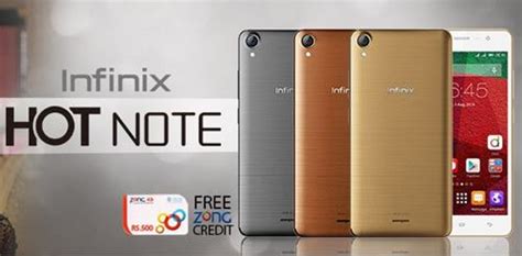 Infinix Hot Note Price And Specifications Incpak