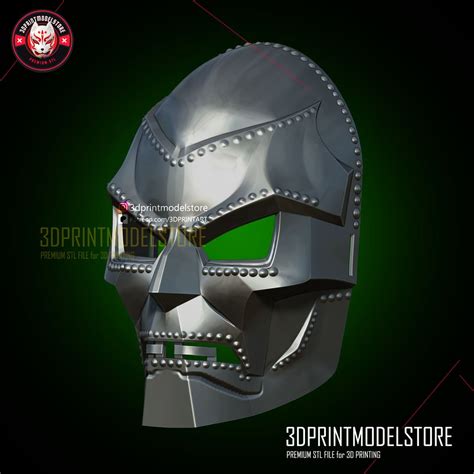 Dr Doom Mask Marvel Doctor Doom Helmet Cosplay Props Free Stl