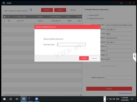 How To Reset The Password Of The Old Hikvision DVR And Camera Application System
