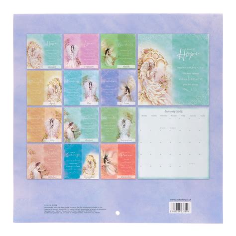 Buy May Angels Watch Over You Square Calendar For GBP Card Factory UK