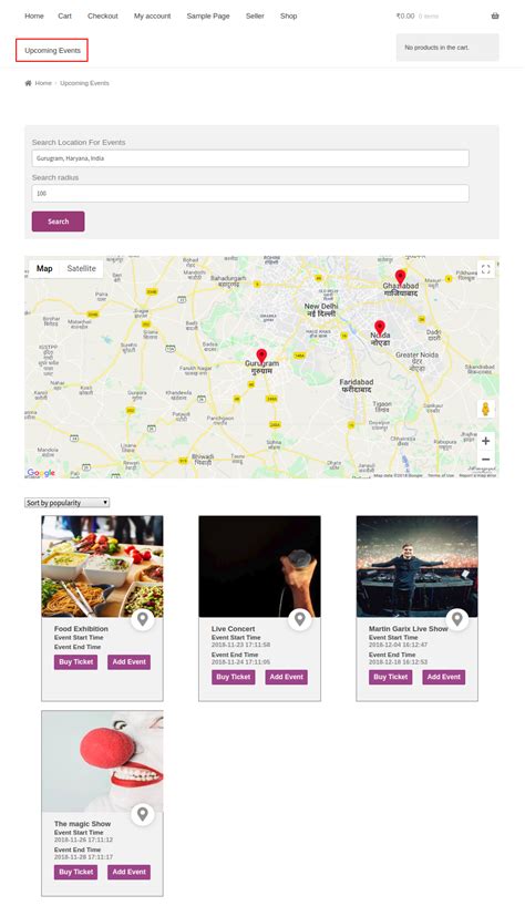 Woocommerce Multi Vendor Event Ticket Manager