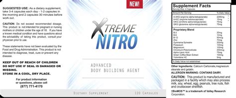 Xtreme Nitro Xtreme Nitro Suppco