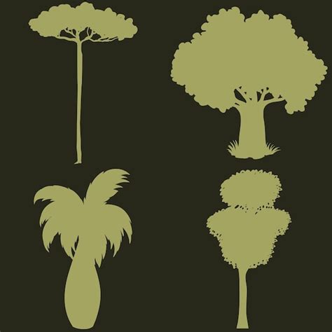 Premium Vector Tree Vector 10