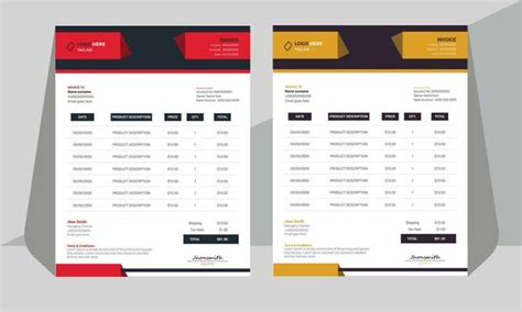 Invoice Header Vector Art Icons And Graphics For Free Download