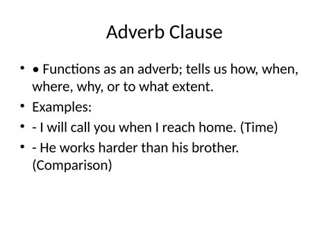 Clauses In English Grammar Types Examples And Exercises Class 11