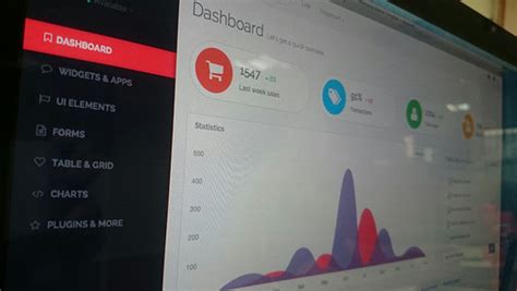 brio web app bootstrap admin template angularjs on behance
