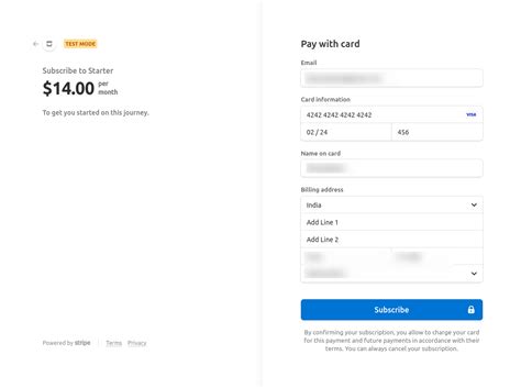 React Js A Detailed Stripe Subscription Example For Saas