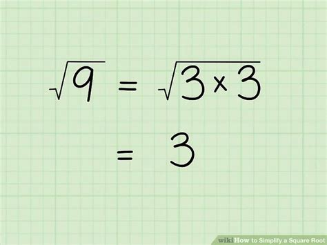 Ways To Simplify A Square Root WikiHow Square Roots Root Square