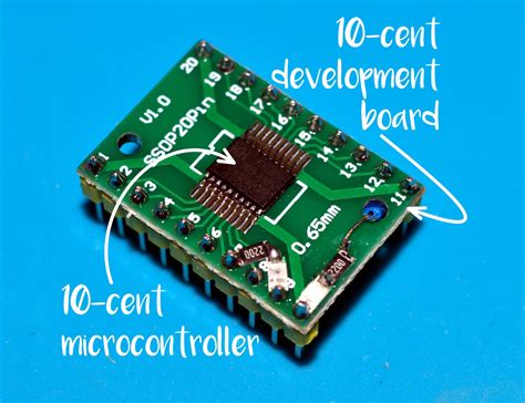 diy ch32v003 development board 10 cent devboard for 10 cent risc v mcu