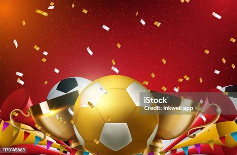 축구 포스터 디자인입니다 축구 공 전단지 개념입니다 스포츠 바 티켓 판매 스포츠 프로모션을위한 디자인 토너먼트 챔피언십 플라이어 디자인 0명에 대한 스톡 벡터 아트 및 기타