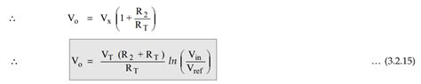Basic Logarithmic Amplifier Using Op Amp Working Principle Circuit Diagram Operational
