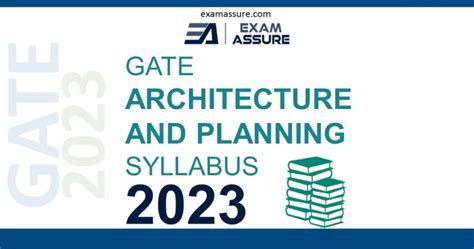gate architecture syllabus 2024 gate architecture and planning