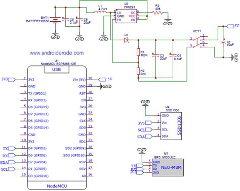 Gps Tracker Circuit Diagram Wiring How