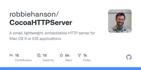 Github Robbiehansoncocoaerver A Small Lightweight Embeddable Server For Mac Os X