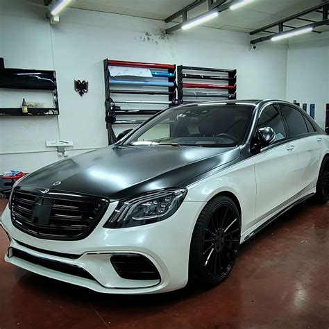Mercedes S Class Wrap Mercedesamg Auto Folje Shpejtimi