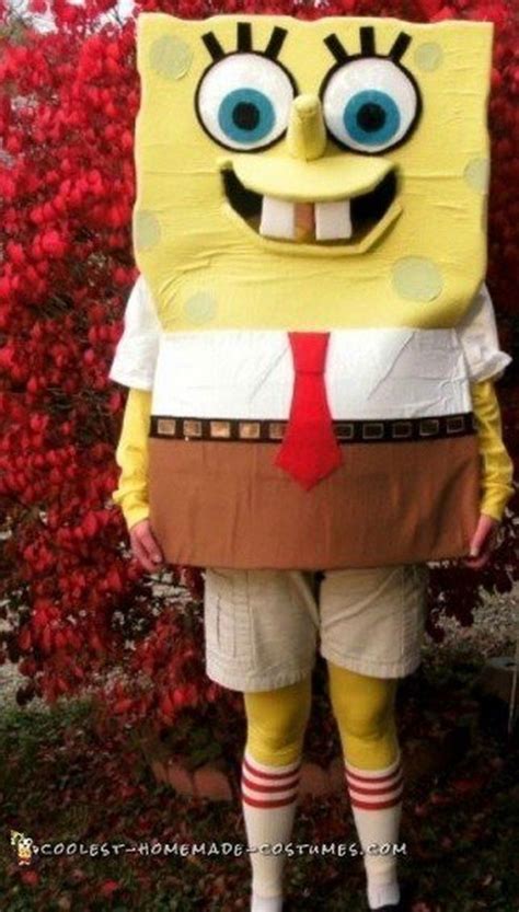 12 Quick To Make Diy Spongebob Costume Ideas All Sands