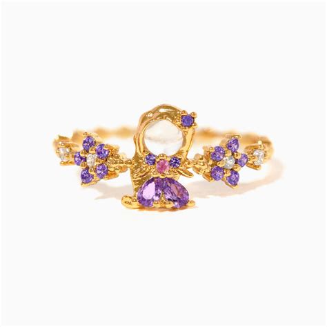 Disney Princess Tangled Rapunzel Ring Girls Crew