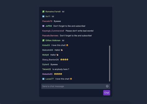 Github Codewithgionatha Labstwitch Chat Clone A Clone Of Twitch