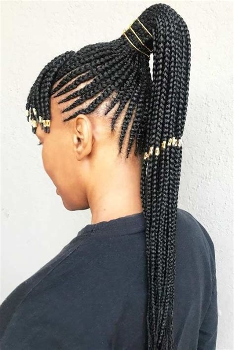 60 Stunning Ponytail Hairstyles For Black Women New Natural Hairstyles