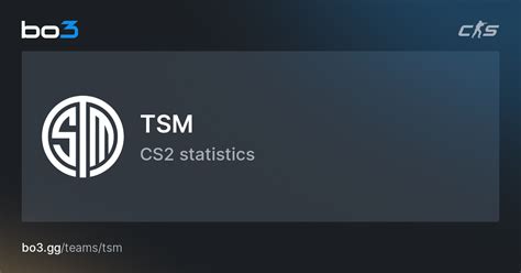 Tsm Cs2 Team Statistics And Roster