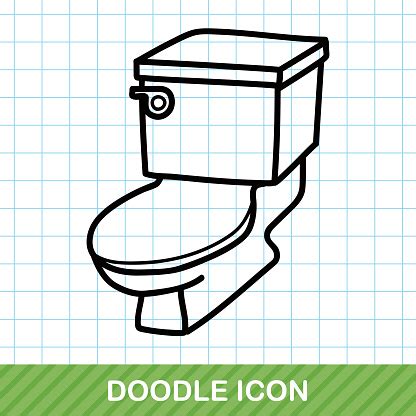 Toilet Doodle Stock Illustration Download Image Now Cleaning